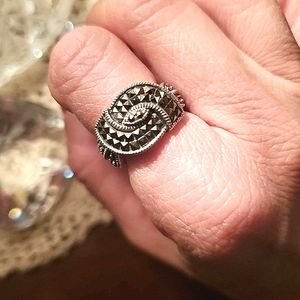 Judith Jack | Jewelry | Judith Jack Ss Marcasite Wrap Ring | Poshmark